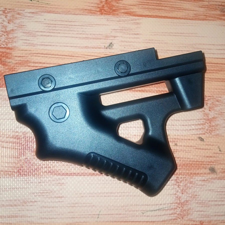 Jual Universal Grip Hunting Rail 22mm Mount Angle Black Color | Shopee ...