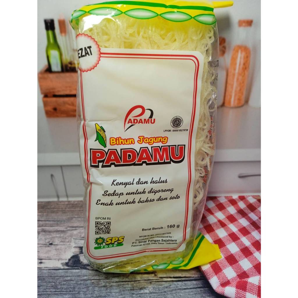 Jual Bihun Jagung Padamu Kuning 160 gram | Shopee Indonesia