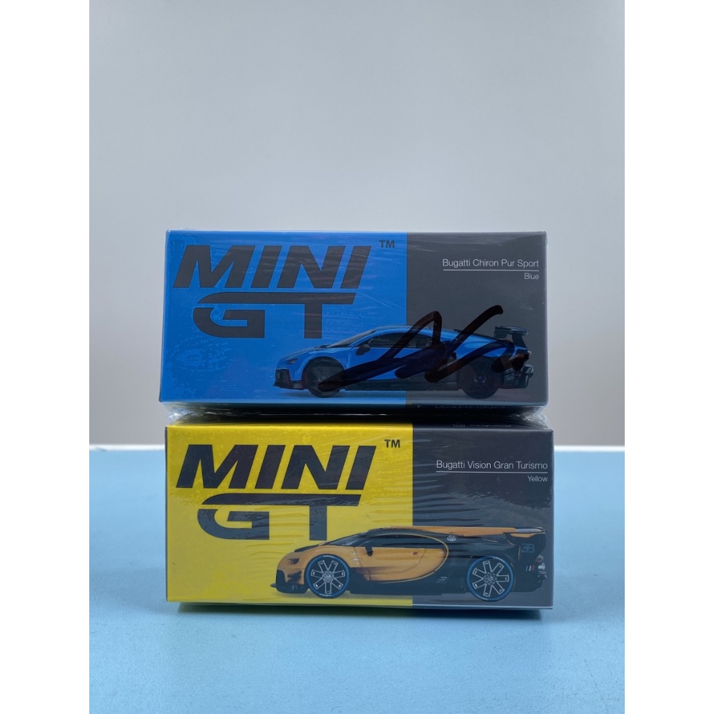 Jual MINI GT BUGATTI CHIRON MINI GT BUGATTI GRAN TURISMO SIGN GLEN CHO ...
