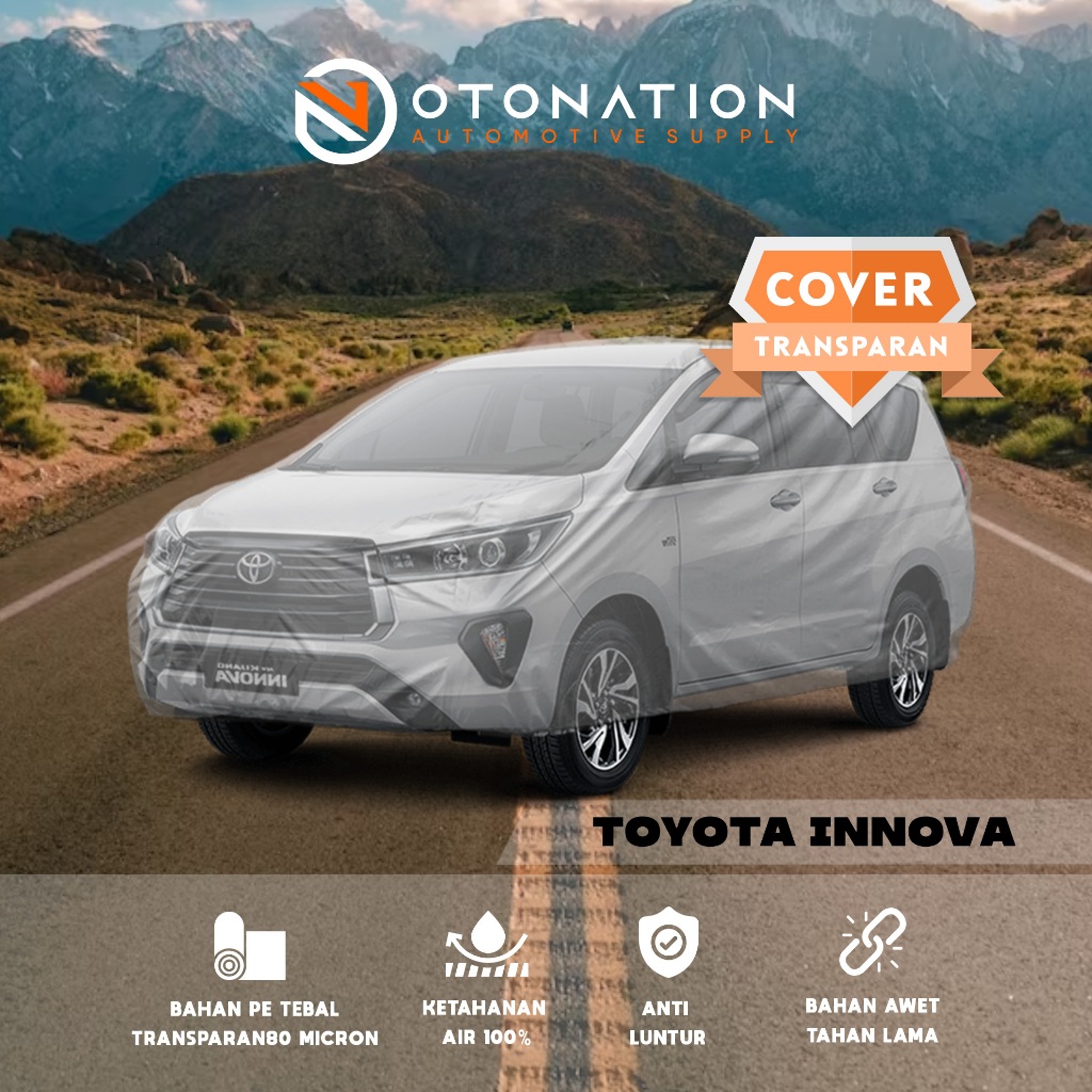 Jual Cover Mobil Toyota Innova - Transparan - Indoor | Shopee Indonesia