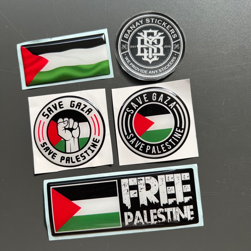 Jual Sticker Emblem BENDERA PALESTINA Stiker Emblem FREE PALESTINE ...