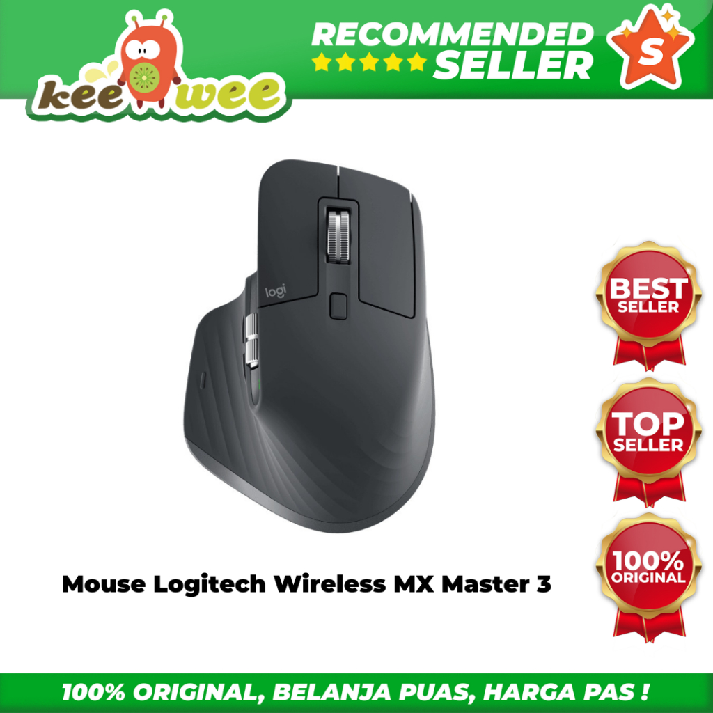 Jual Mouse Logitech Wireless MX Master 3 | Shopee Indonesia