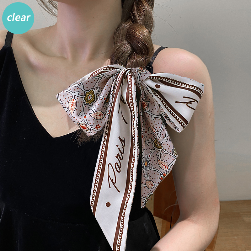 Jual Pita Rambut Korea Syal sutra Syal Scarf Syal Leher Bandana Scraf ...