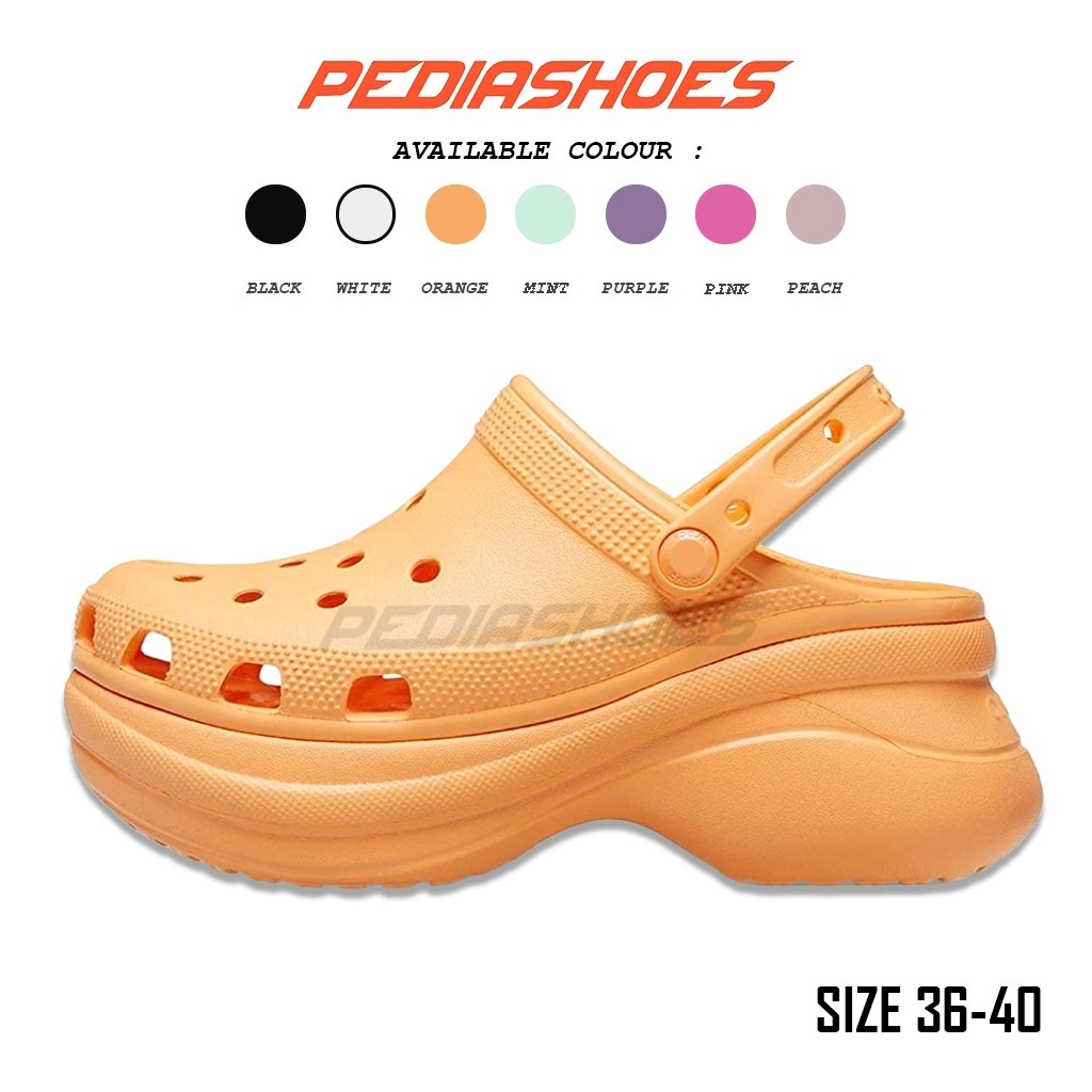 Jual Crocs Wanita Classic Bae Clog | Platform Shoes Women's | Shopee ...