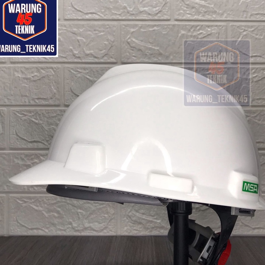Jual Terbaik..!! HELM PROYEK SAFETY V GUARD MERK MSA SNI LOKAL SUSPENSI ...