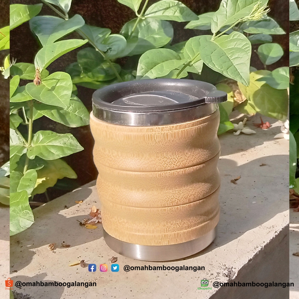 Jual Gelas Mug Bambu Stainless, Souvenir Mug Bambu Stainless Antik ...