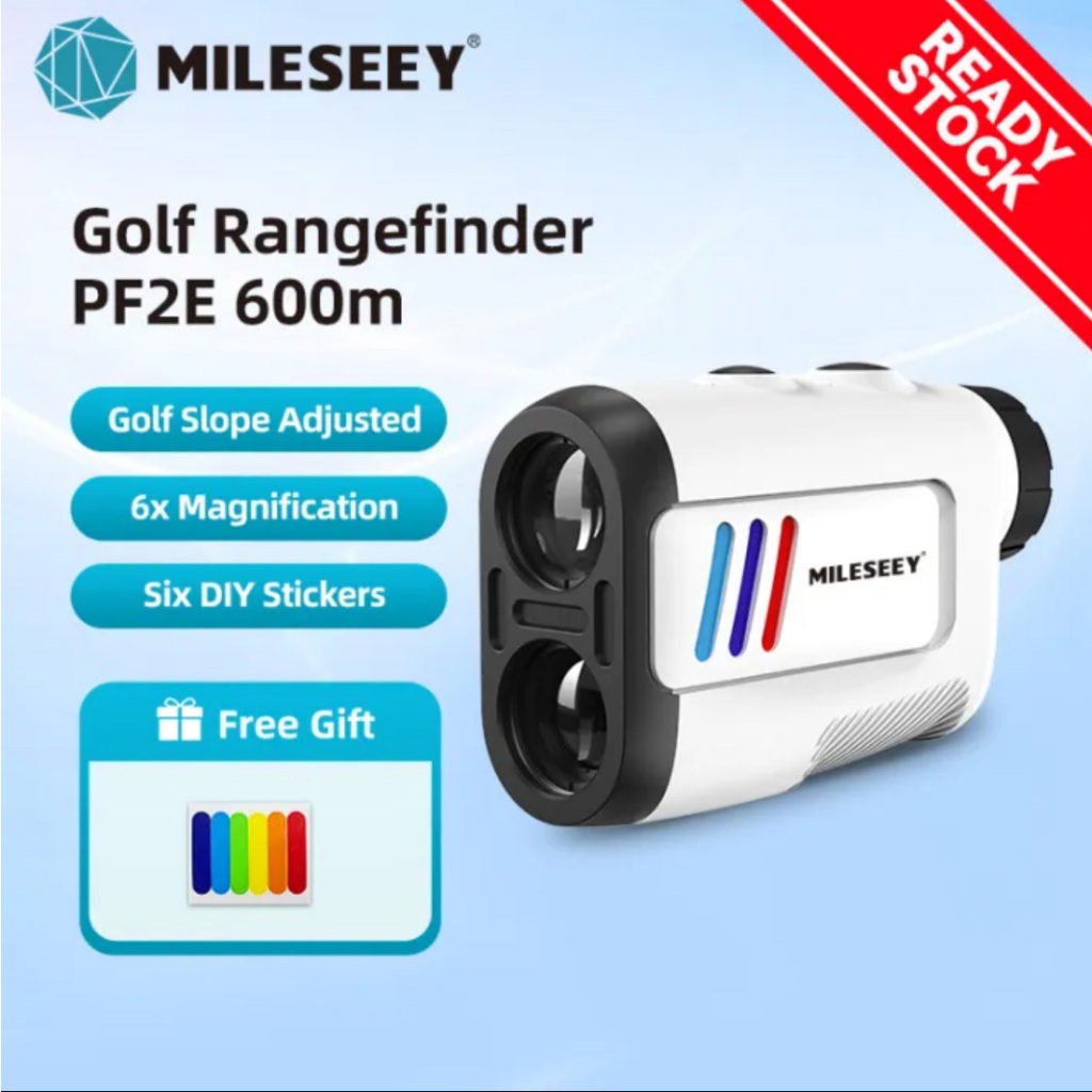 Jual Mileseey Golf Rangefinder PF2E Hunting Golf Laser Rangefinder Golf Measurement For Distance ...