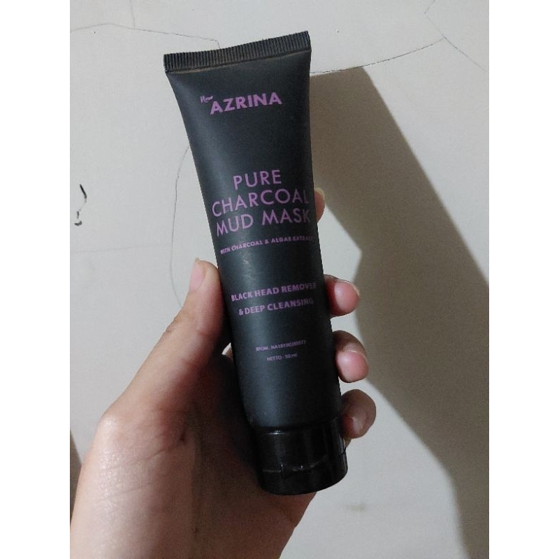 Jual AZRINA PURE CHARCOAL MUD MASK | Shopee Indonesia