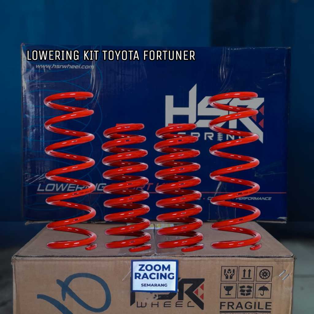 Jual Lowering Kit HSR Toyota Fortuner Per Ceper Mobil Fortuner Fitmen ...