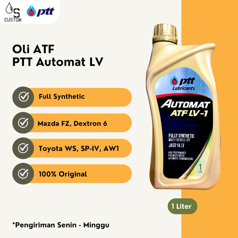 Jual Oli Matic PTT Automat LV-1 Full Synthetic | Shopee Indonesia
