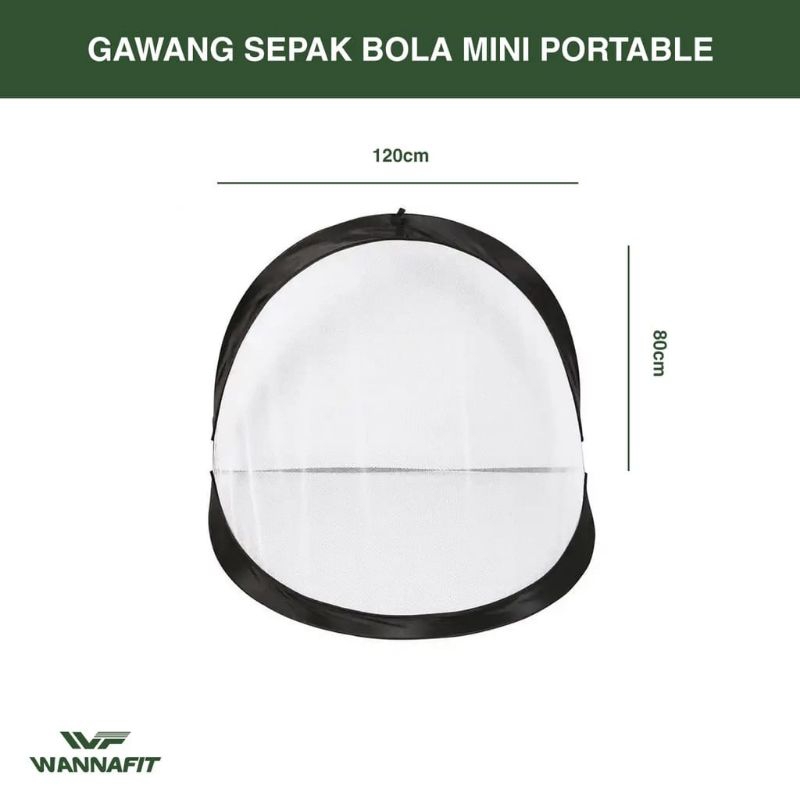 Jual Gawang sepak bola mini portable latihan bola sepakbola foldable ...