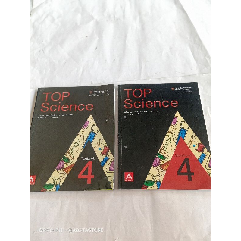 Jual BUKU TOP SCIENCE 4 TEXTBOOK DAN WORKBOOK DAVID LIM KEE ANN ...