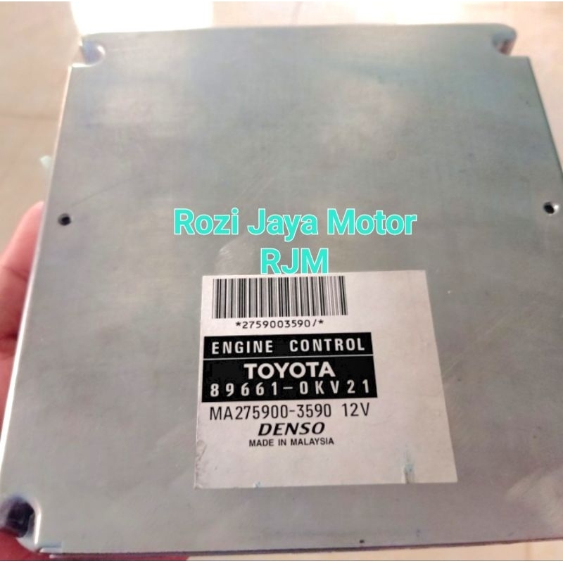 Jual Ecu Mesin Toyota Innova Diesel 2KD Matic Asli Garansi | Shopee ...