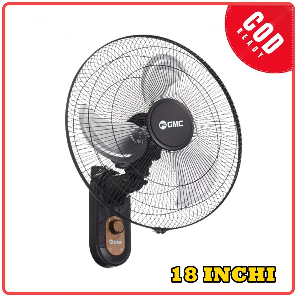 Jual GMC 519 Kipas Angin Dinding Jumbo Tornado Besi Wall Fan GMC 18 ...