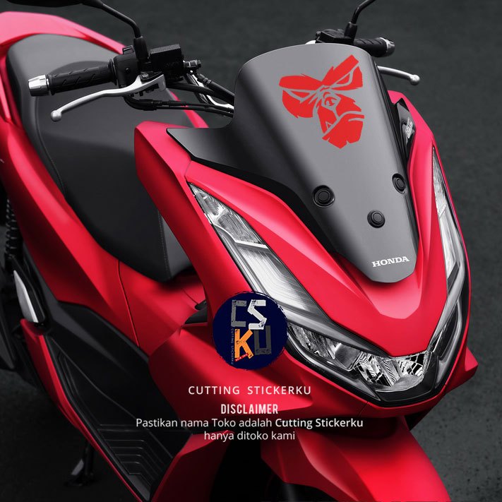 Jual Cutting Stiker Ape Leader Variasi Motor Mobil Sticker Kaca Helm ...