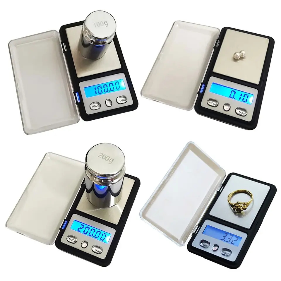 Jual TB01 Heng Feng Timbangan Mini 0.01-200 Gram Mini Digital Pocket ...