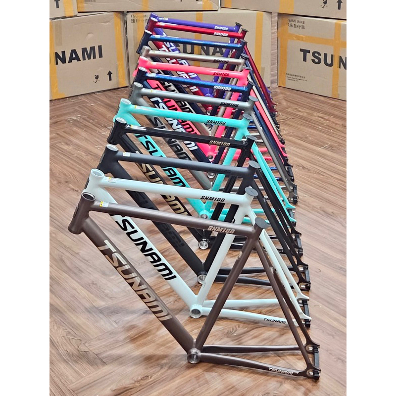 Jual Frame Sepeda Fixie Tsunami Bike SNM100 Alloy | Shopee Indonesia