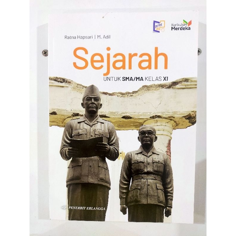 Jual Buku Pelajaran : Sejarah Untuk Kelas XI SMA/MA Kurikulum Merdeka Penerbit Erlangga | Ratna ...