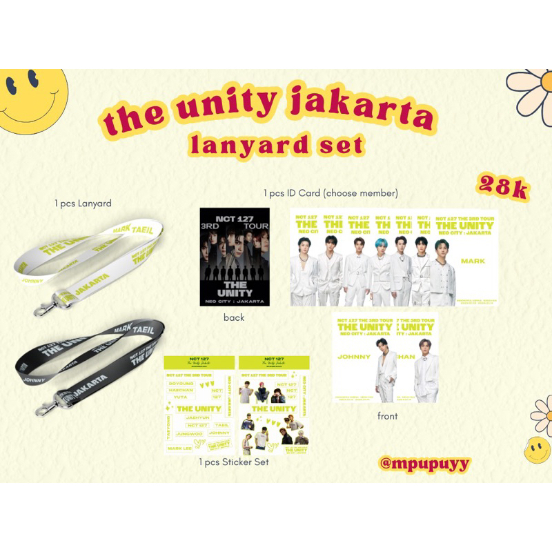 Jual LANYARD NCT 127 THE UNITY JAKARTA | Shopee Indonesia