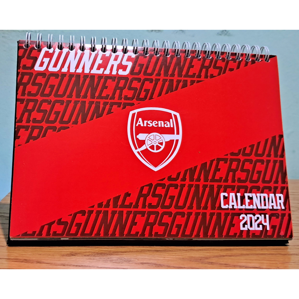 Jual KALENDER MEJA 2024 EDISI ARSENAL | Shopee Indonesia
