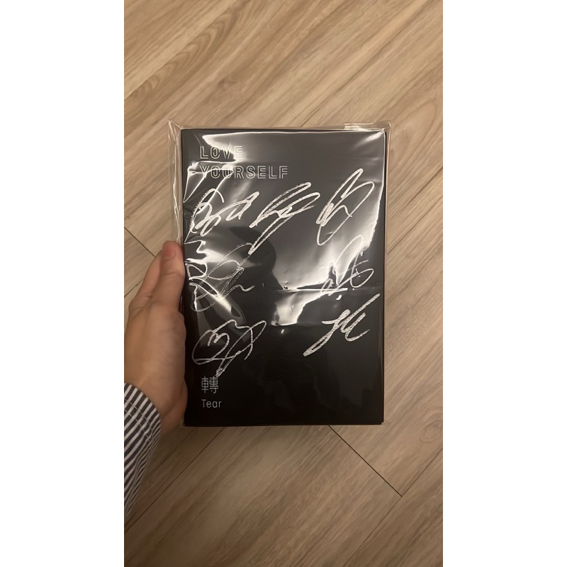 Jual BTS SIGNED ALBUM TEAR O AUTHENTIC RARE SIGN LOVE YOURSELF | Shopee ...