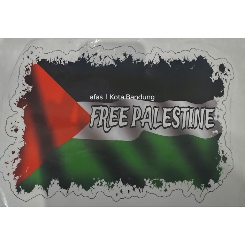 Jual STIKER PALESTINE STICKER BENDERA PALESTINE FREE PALESTINE SAVE ...