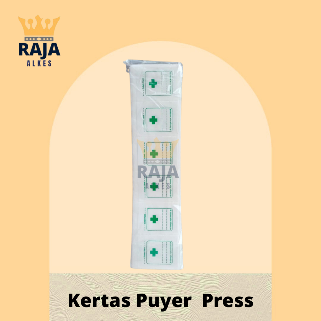 Jual Kertas Puyer Press Per 100 Lembar Kertas Press isi 100 Lembar ...