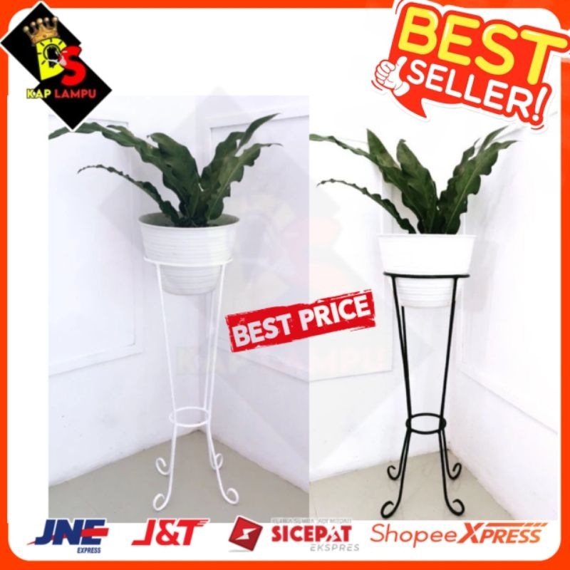 Jual Standing pot bunga besi minimalis modern | Shopee Indonesia