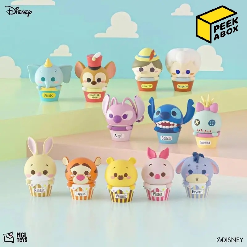 Jual [Peek A Box] MGL Disney Classic Mini Beans Bag Blind Box (Random ...