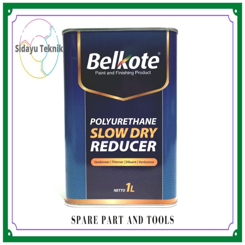 Jual Thinner PU Belkote Slow Dry Reducer 1 Liter | Shopee Indonesia