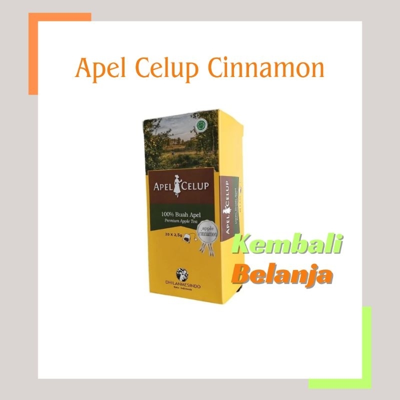 Jual Teh Apel Celup CINNAMON/ Teh Apel CINNAMON/ Teh Buah Apel/ Apple ...