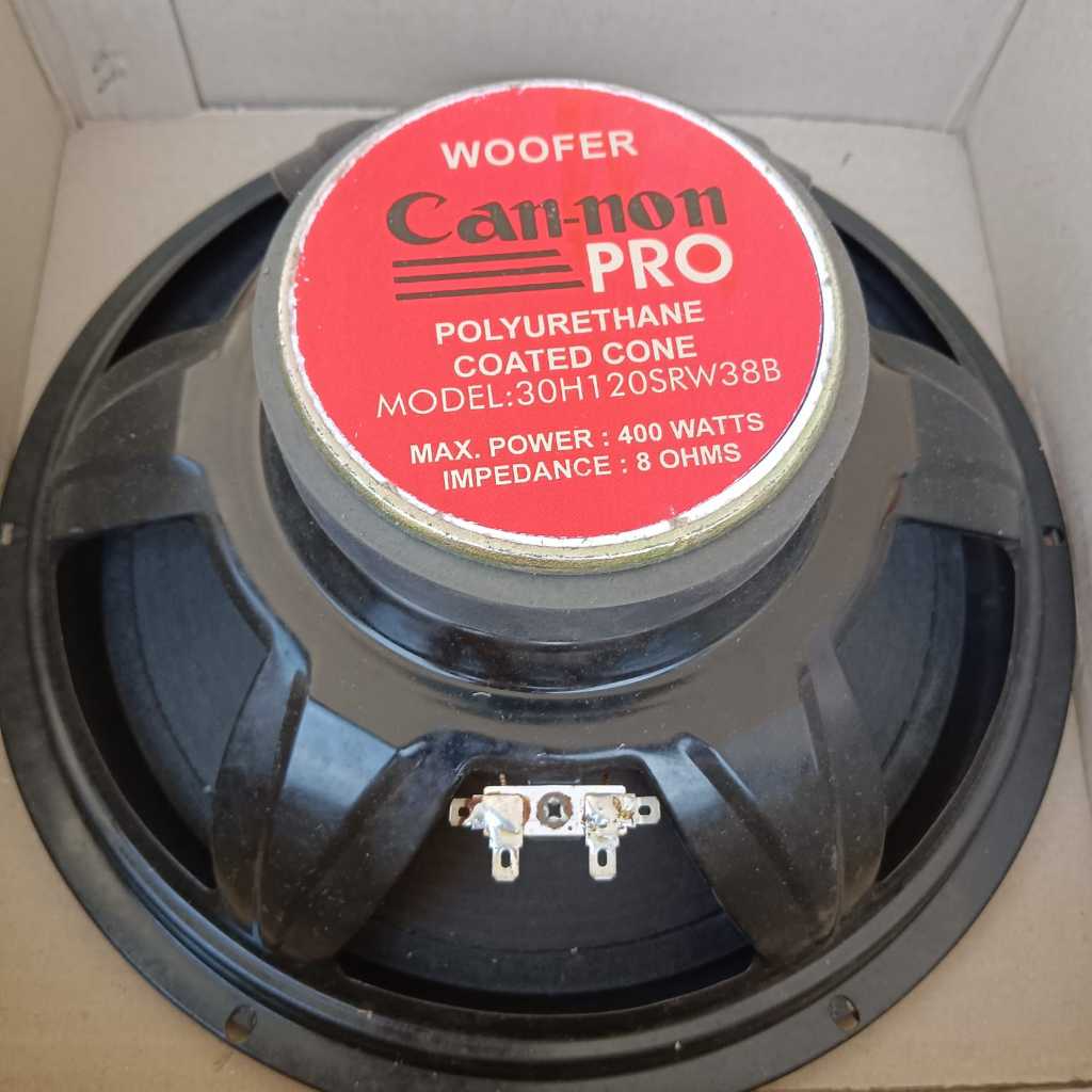 Jual Speaker Cannon Pro 12 Inch 100% Original 400W Woofer Bass Empuk ...