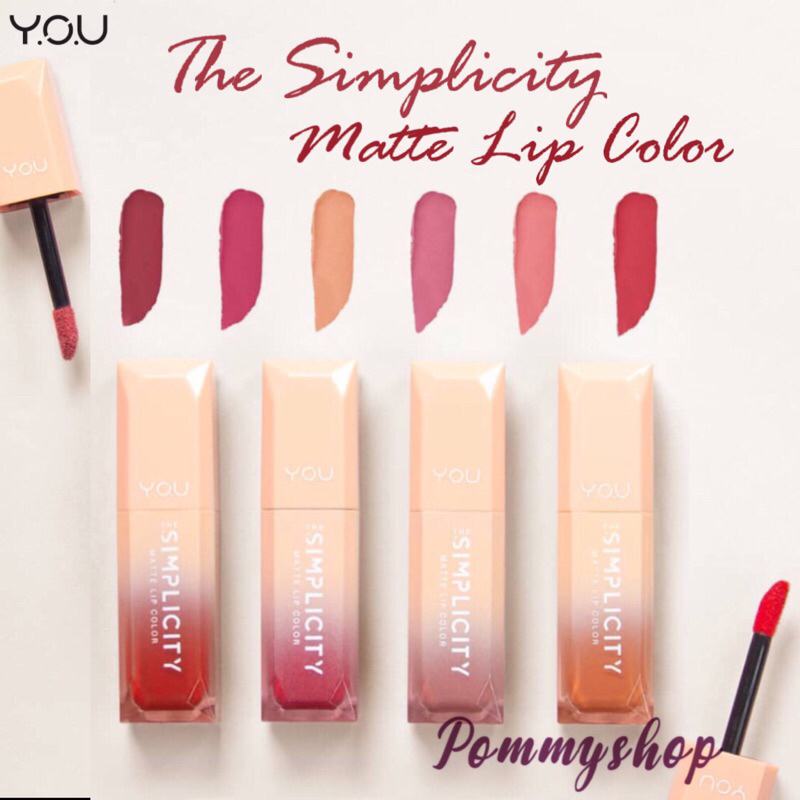 Jual You The Simplicity Matte Lip Color By YOU Makeups | Lipcream ...