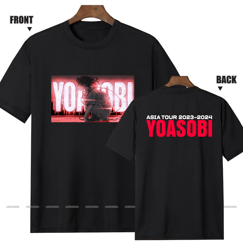Jual KAOS KONSER YOASOBI ASIA TOUR 2023-2024 PREMIUM PRIA WANITA ...