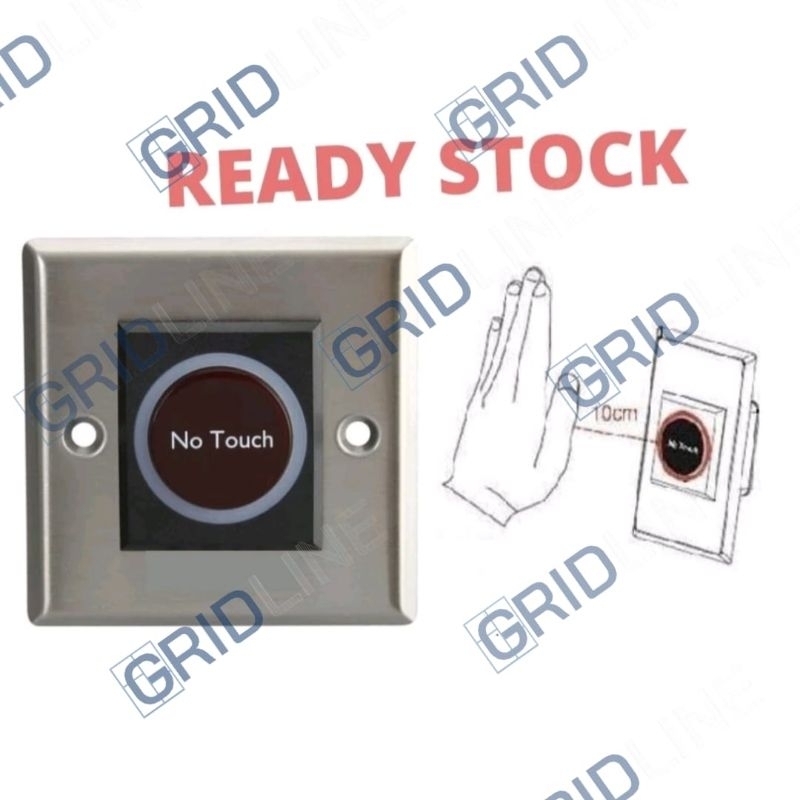 Jual TOUCHLESS BUTTON NO TOUCH POLOS / TOMBOL SENSOR TANGAN READY ...