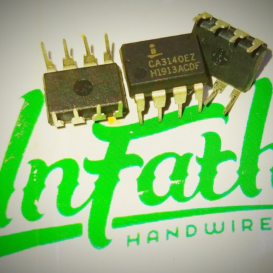 Jual InFath - original CA3140 CA3140E BiMOS Op Amp with MOSFET inputs ...