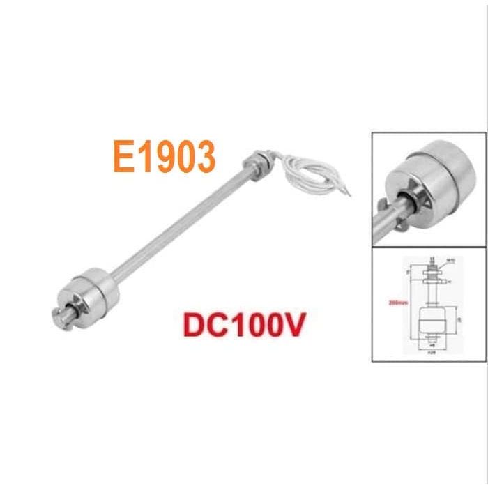 Jual Sensor Lefel Stainless Steel Float Switch Tank Water Level Sensor ...