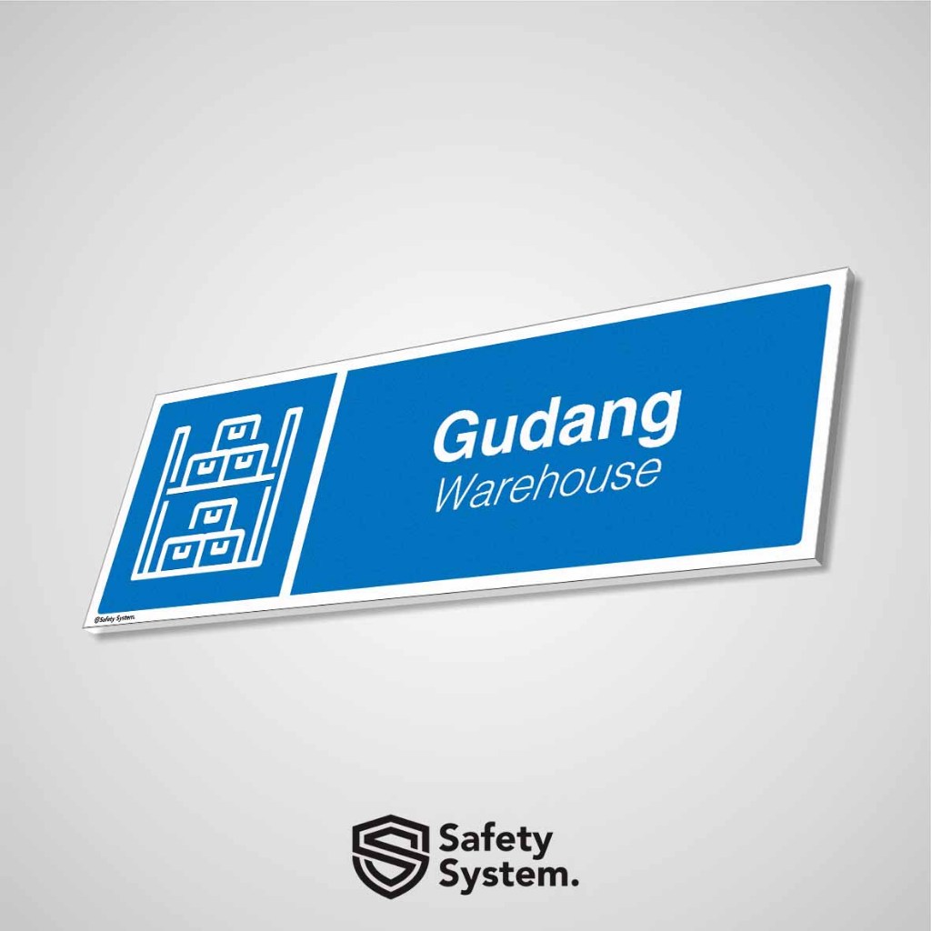 Jual Sign Plakat Safety K3 Penanda Ruang Gudang Warehouse | Shopee ...