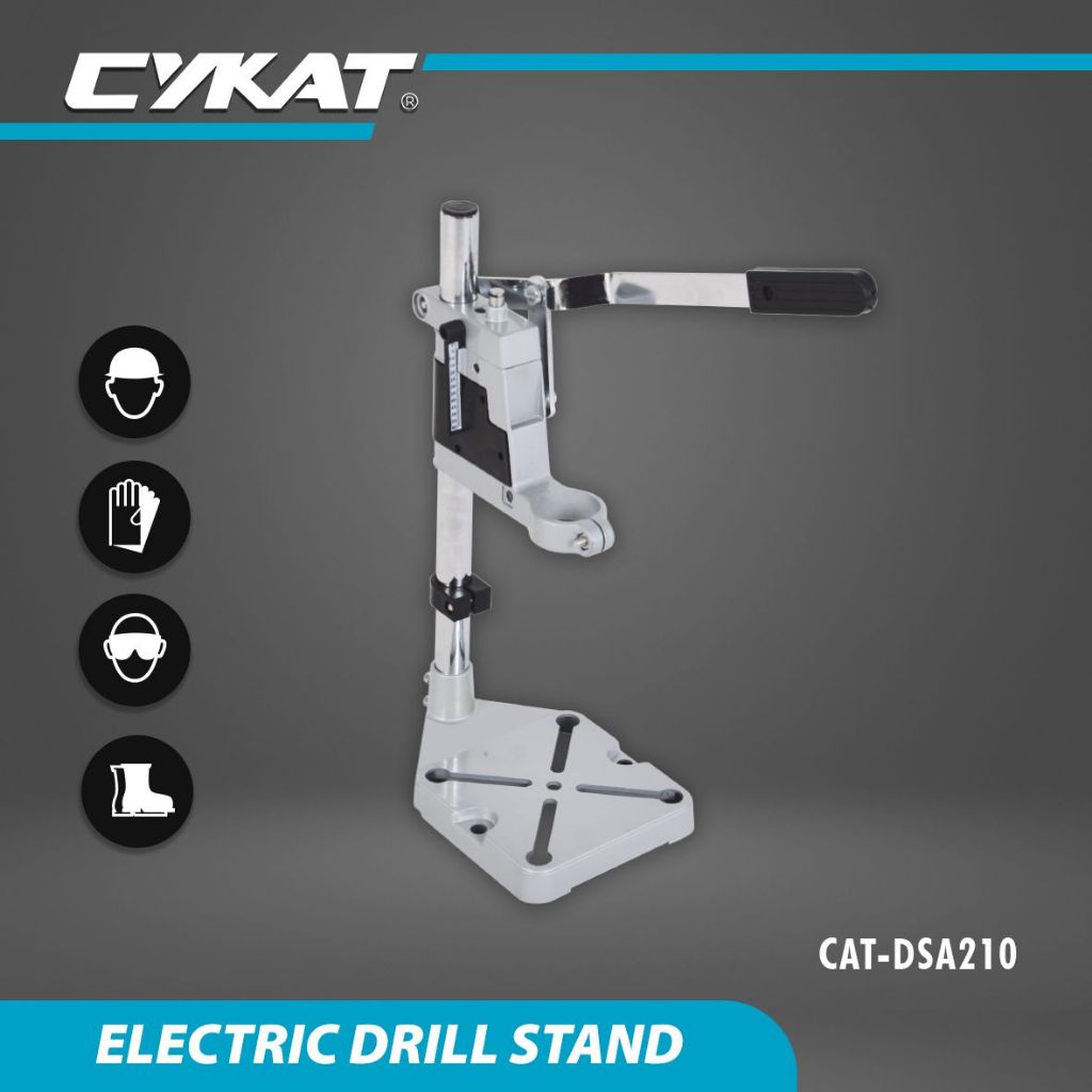 Jual CYKAT Stand dudukan mesin bor tangan drill stand pegangan ...