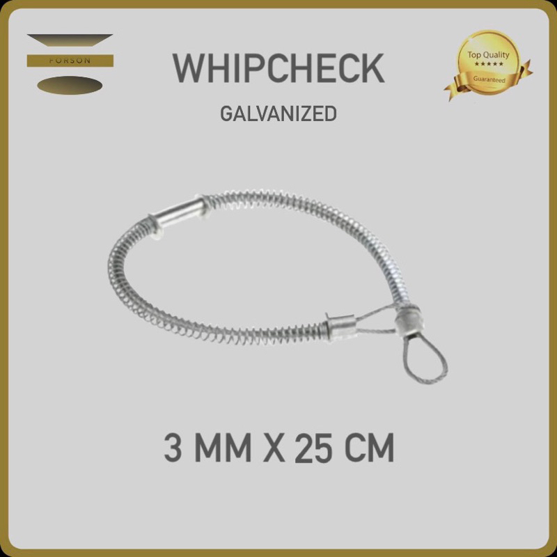 Jual WHIPCHECK GALVANIZED 3 MM X 25 CM (SAFETY HOSE WHIP CHECK ...