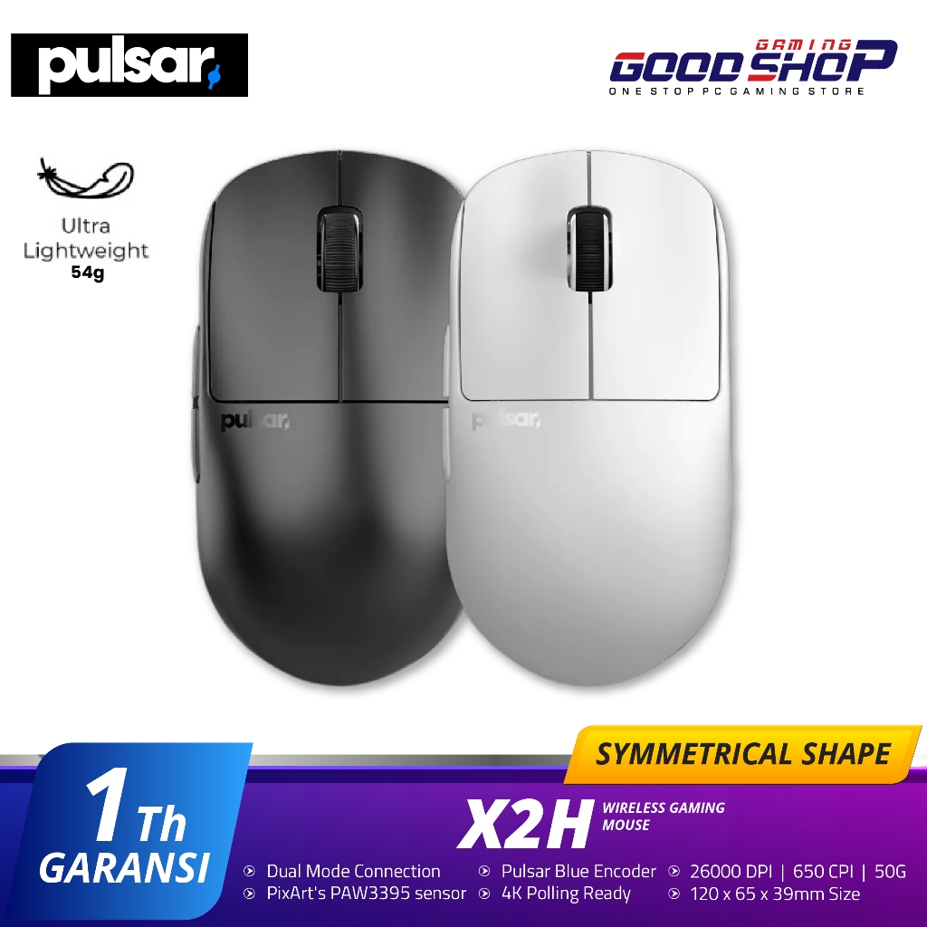 Jual Pulsar X2 H Wireless Gaming Mouse | Shopee Indonesia
