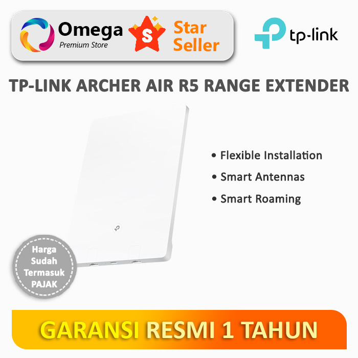 Jual TP-Link Archer Air R5 AX3000 Dual-Band Wi-Fi 6 Air Router | Shopee ...