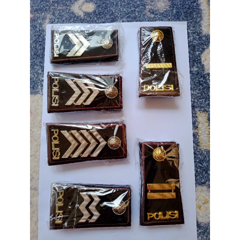 Jual Tanda Pangkat Tanda Fungsi PDH PDU PDL PD Sus Polri Asli Original ...