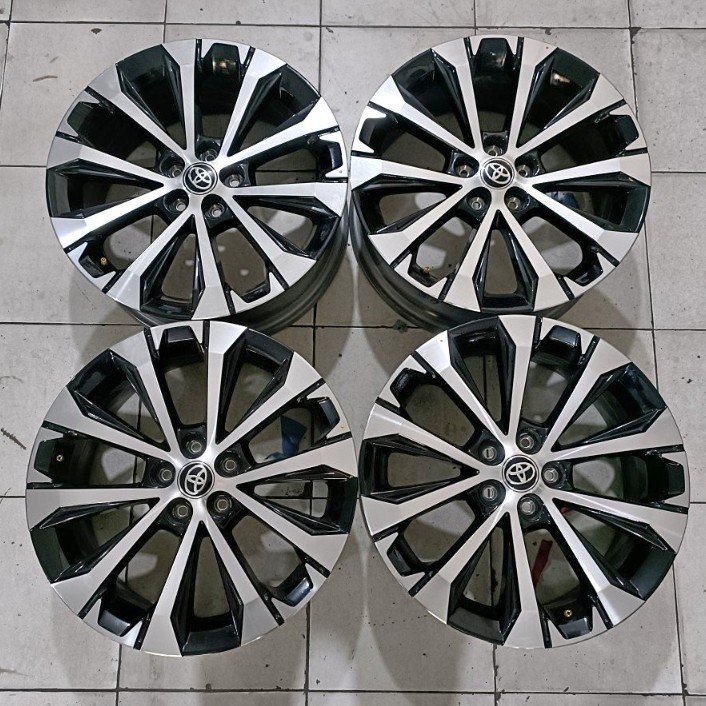 Jual VELG OEM COPOTAN RACING AVANZA NEW VELOZ RING 17X6,5 PCD 5X100 B/P ...