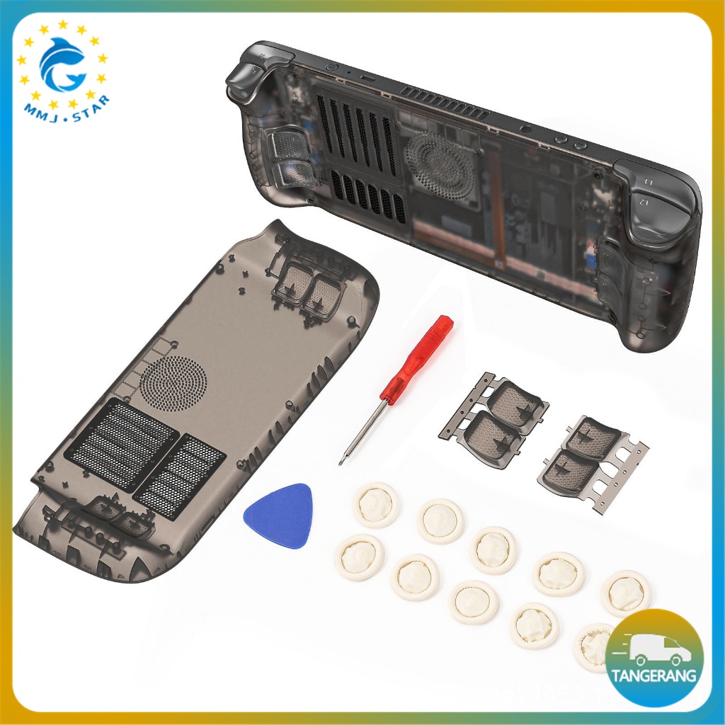 Jual Steam Deck Replace Protective Shell Hard Case/Upgraded Transparent ...