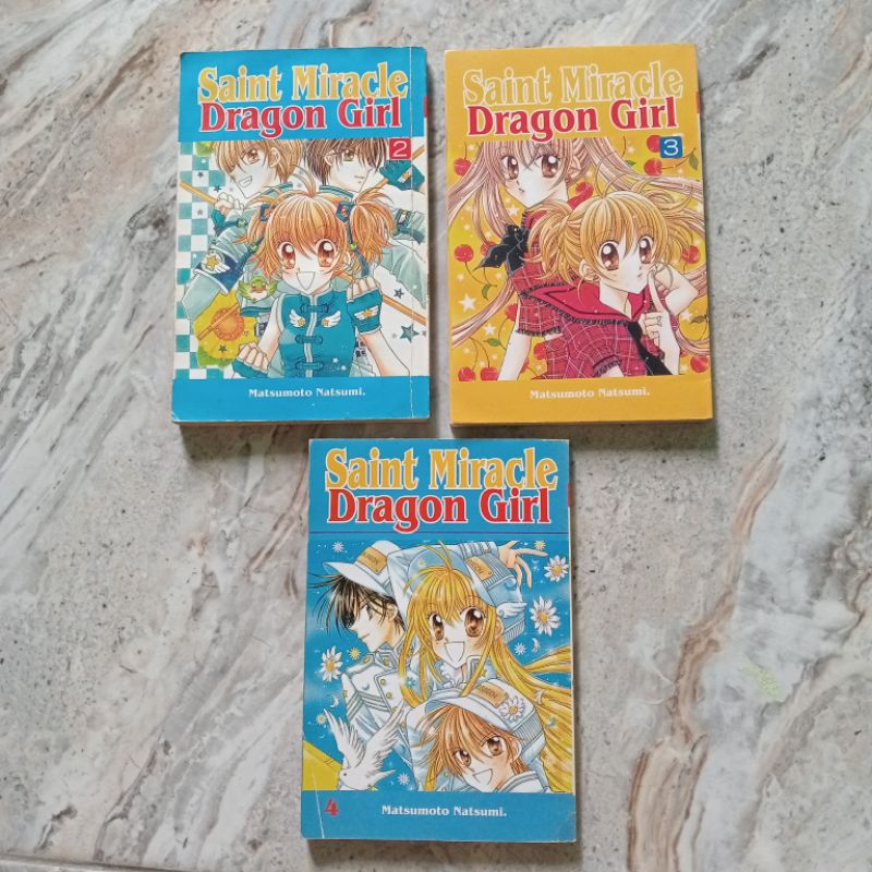 Jual ORIGINAL KOMIK SAINT MIRACLE DRAGON GIRL VOL 3 dan 4 (CABUTAN) satuan | Shopee Indonesia