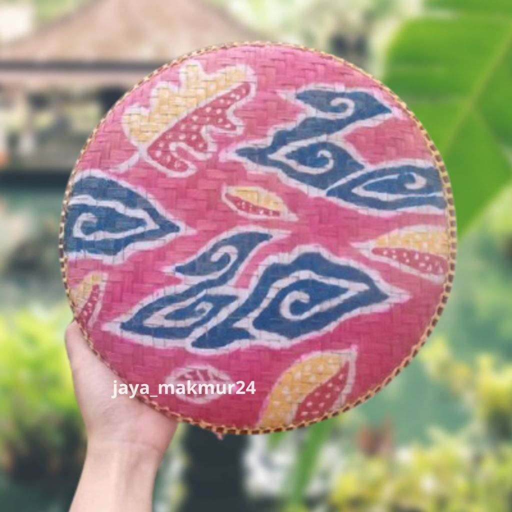 Jual Tampah Lukis Motif Batik / Tampah Motif Custom | Shopee Indonesia