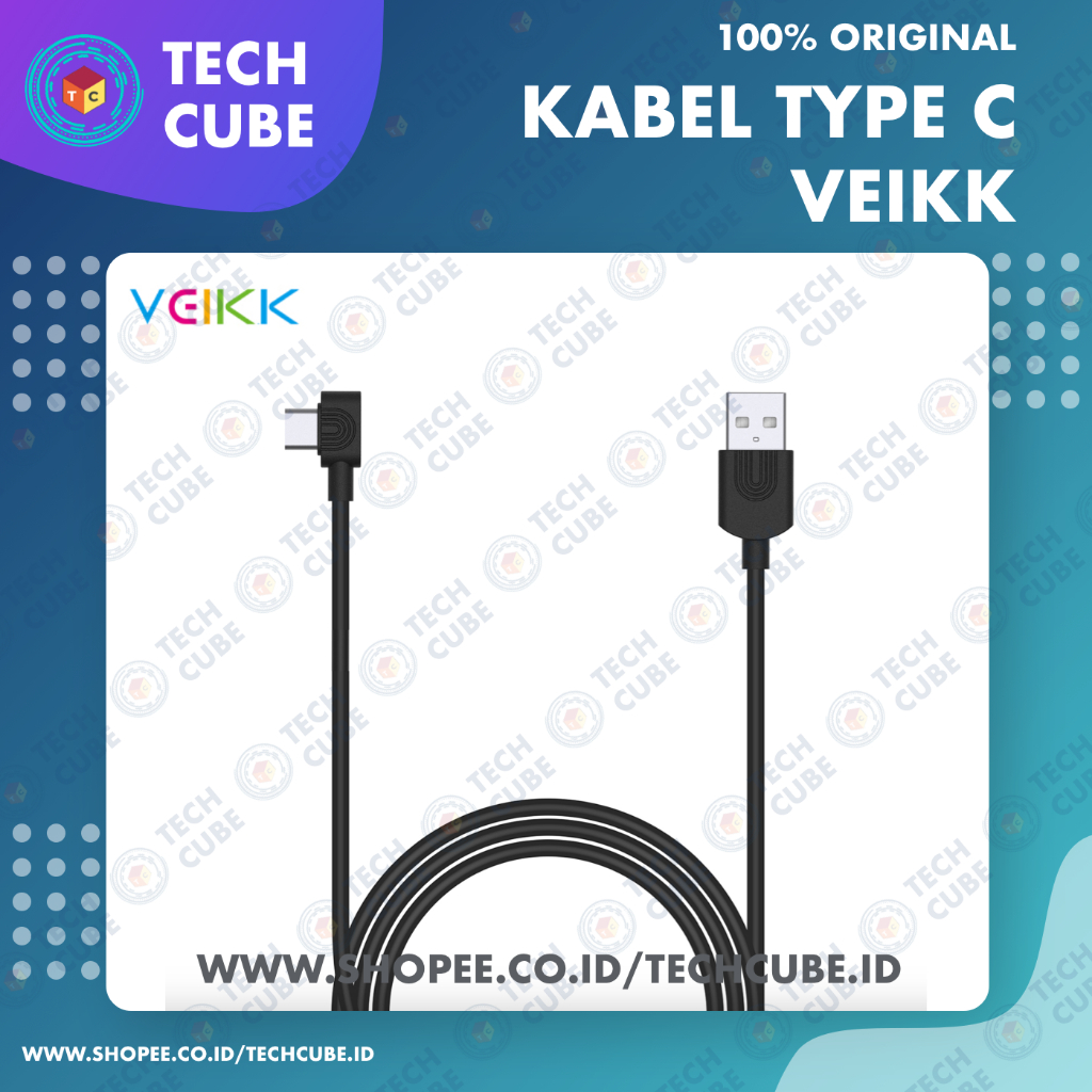 Jual Kabel Colokan VEIKK Drawing Tablet Cable VEIKK Type C to USB A ...