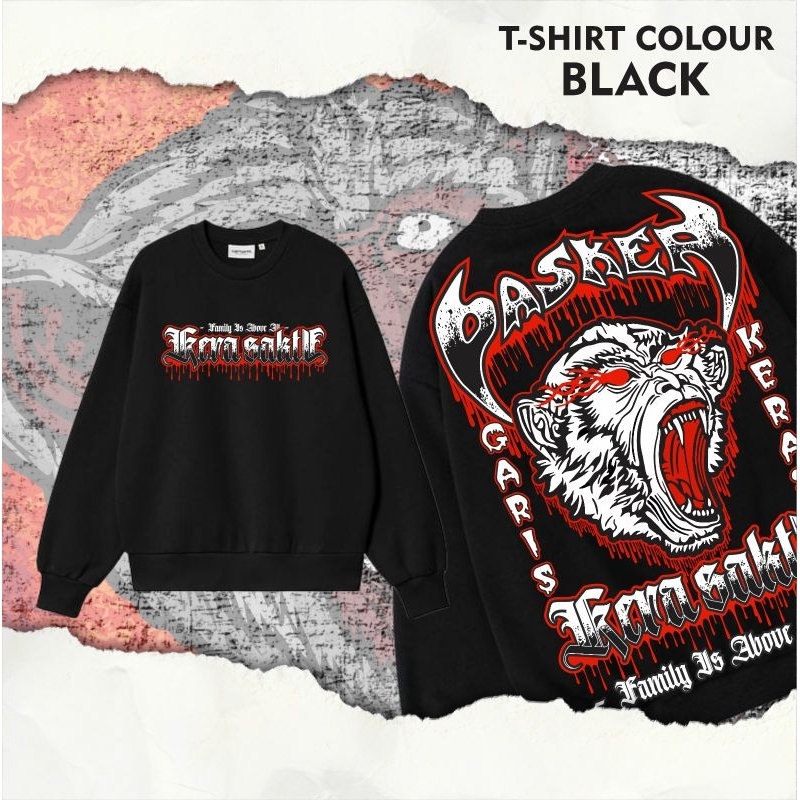 Jual Sweater Kera Sakti Pasker Garis Keras Family Is About All Desain ...