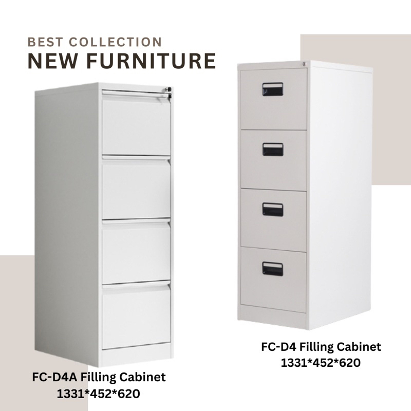 Jual KX Office Furniture - Kabinet Arsip 4 Laci | Cabinet Steel Laci ...